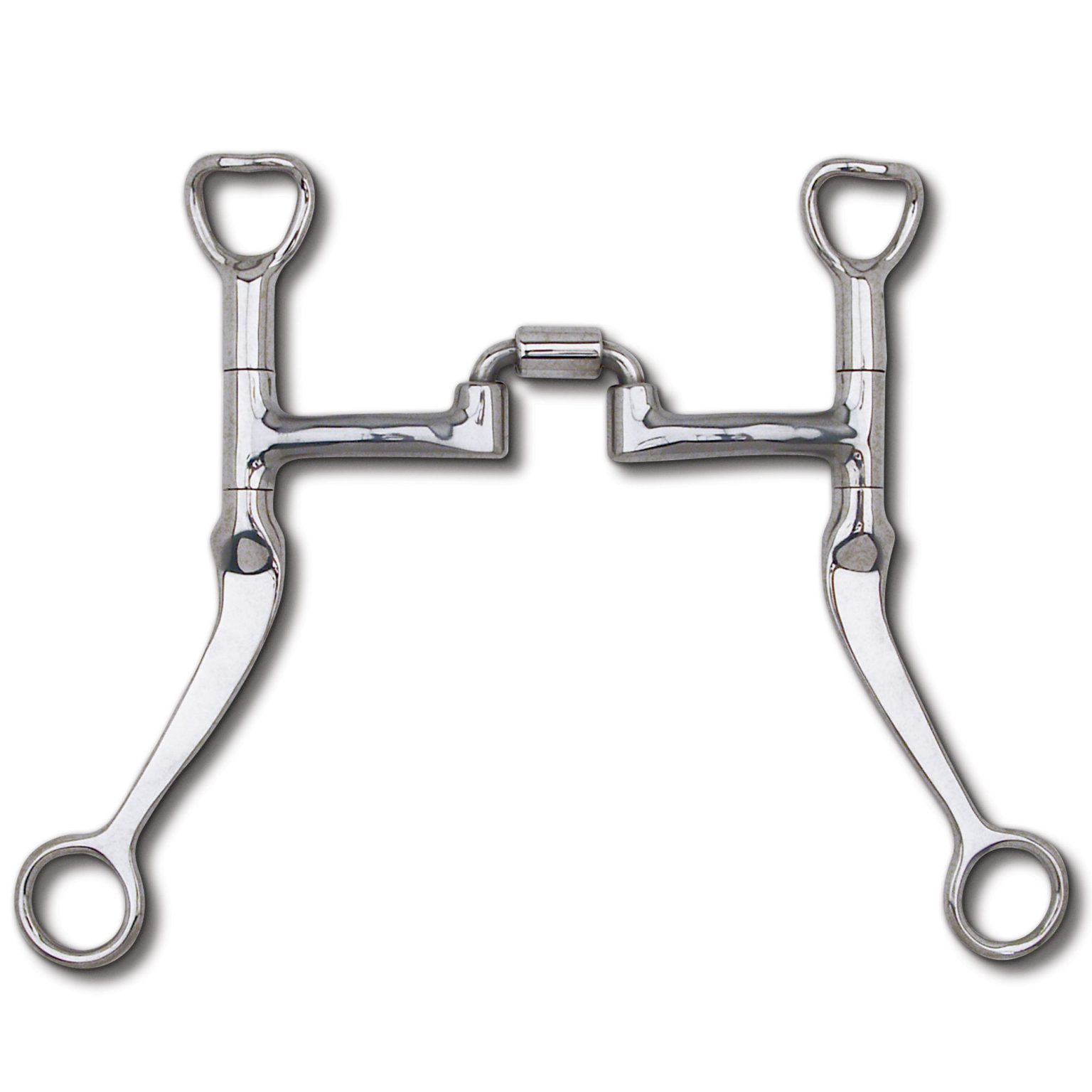 Myler Flat Shank with Sweet Iron Correctional Low Ported Barrel - 5 ...